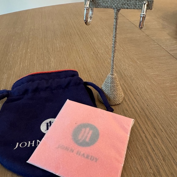 John Hardy | Jewelry | John Hardy Sterling Silver Bamboo Hoop Earrings ...